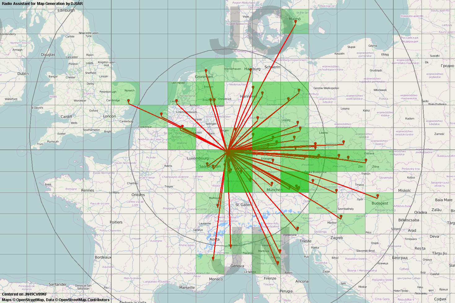 VHF/UHF/SHF Contest March 2016 | DJ5AR